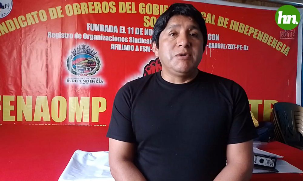 Melanio Figueroa: Sindicato de obreros se hace respetar