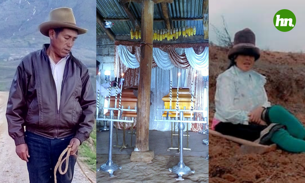 Hoy sepultan a esposos tras fallecer al ser víctimas de un rayo en Caraz