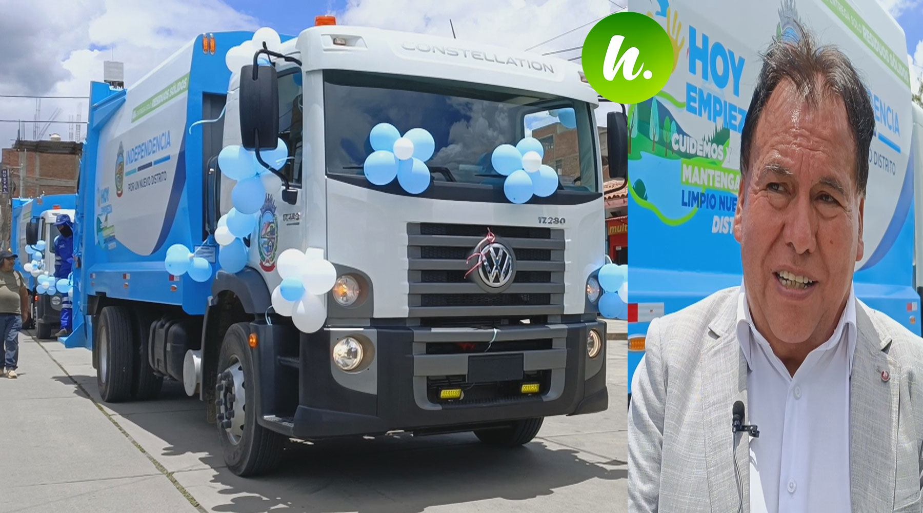 Independencia estrena 4 compactadoras de última generación