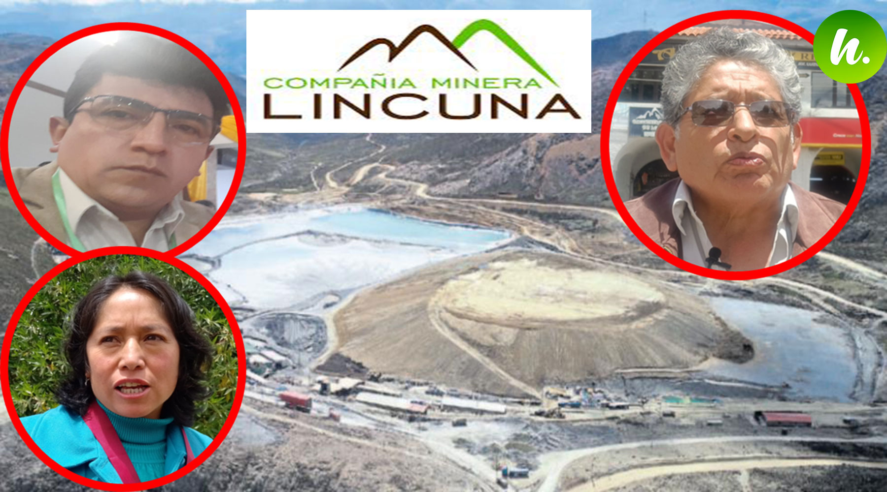 Aija: Alcalde y consejera regional de rodillas a minera Lincuna