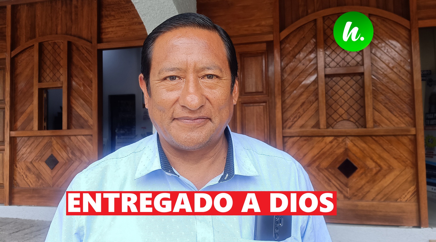 Fidencio Sánchez lejos de la política entregado a Dios