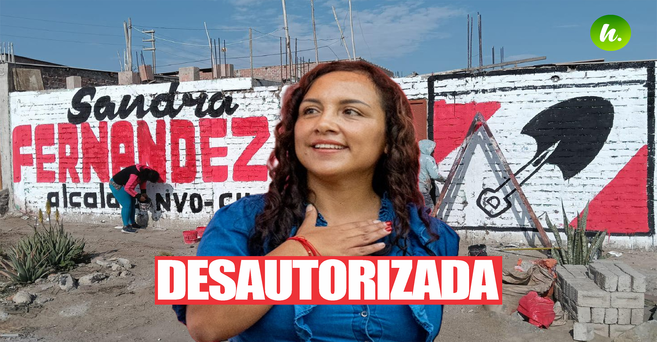 Acción Popular Áncash ordena a “precandidata” borrar sus pintas