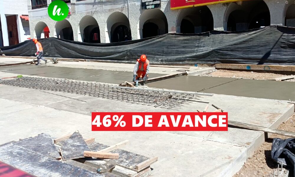 Obra Luzuriaga avance supera el 45%