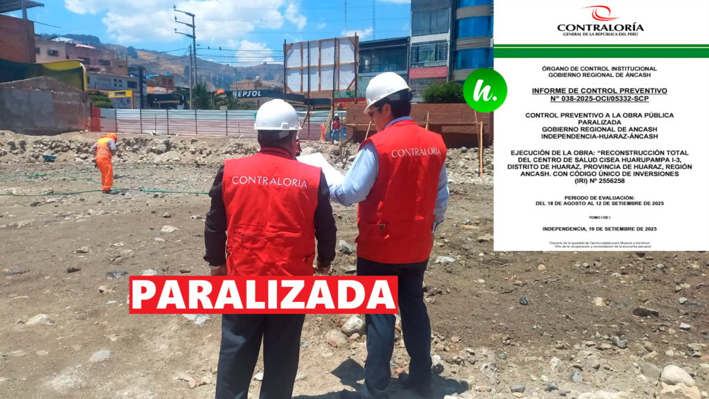Contraloría exige presupuesto para culminar obra CISEA Huarupampa