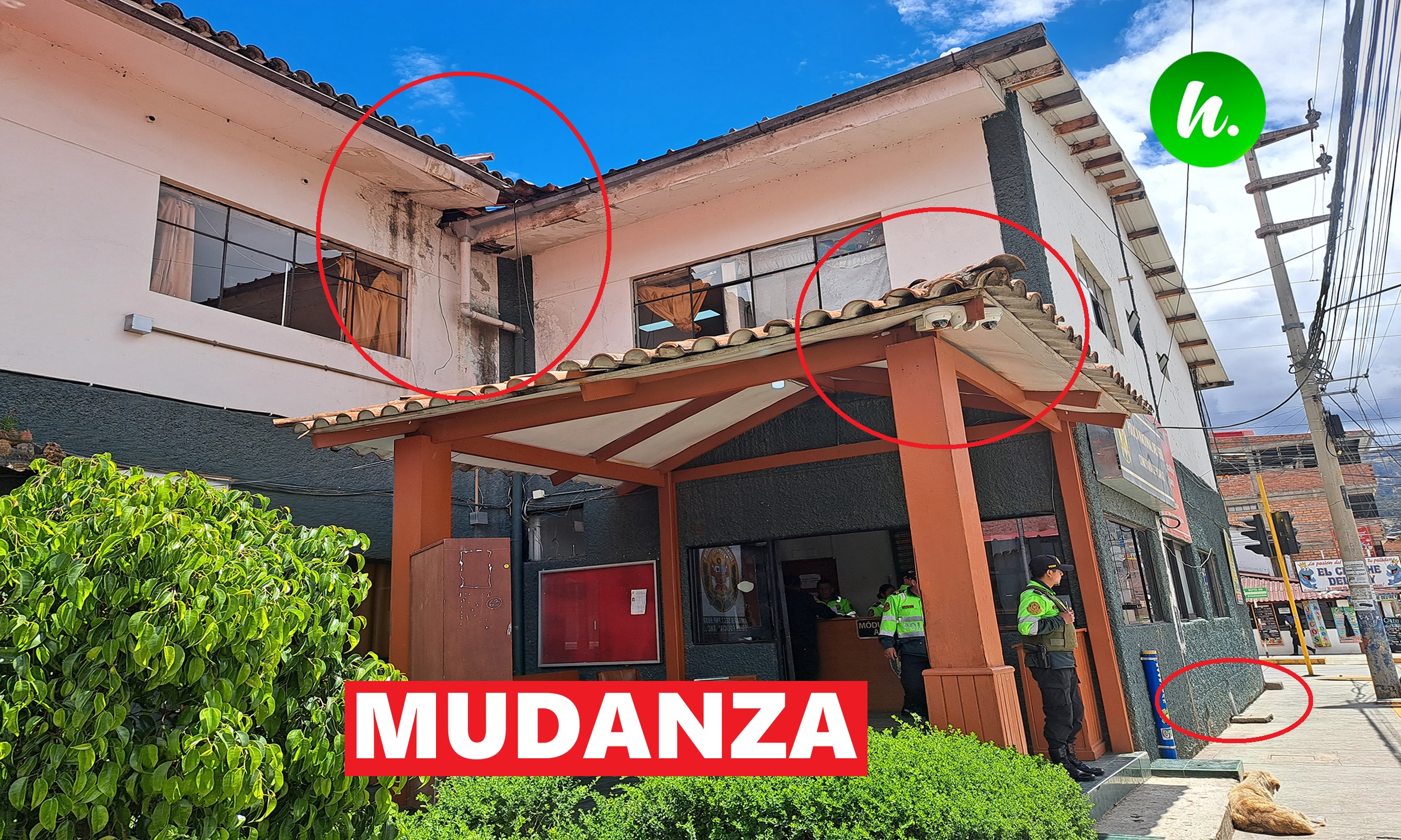 Comisaría de Huaraz se muda