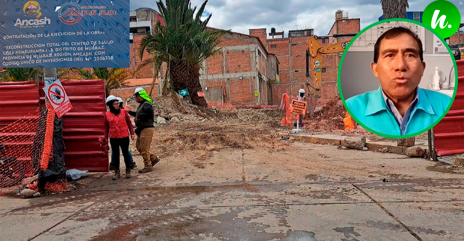 Obra del CISEA Huarupampa avanza sin informes y sin control