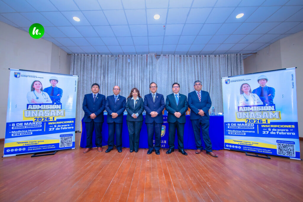 UNASAM da inicio al proceso de admisión 2026-I en Áncash