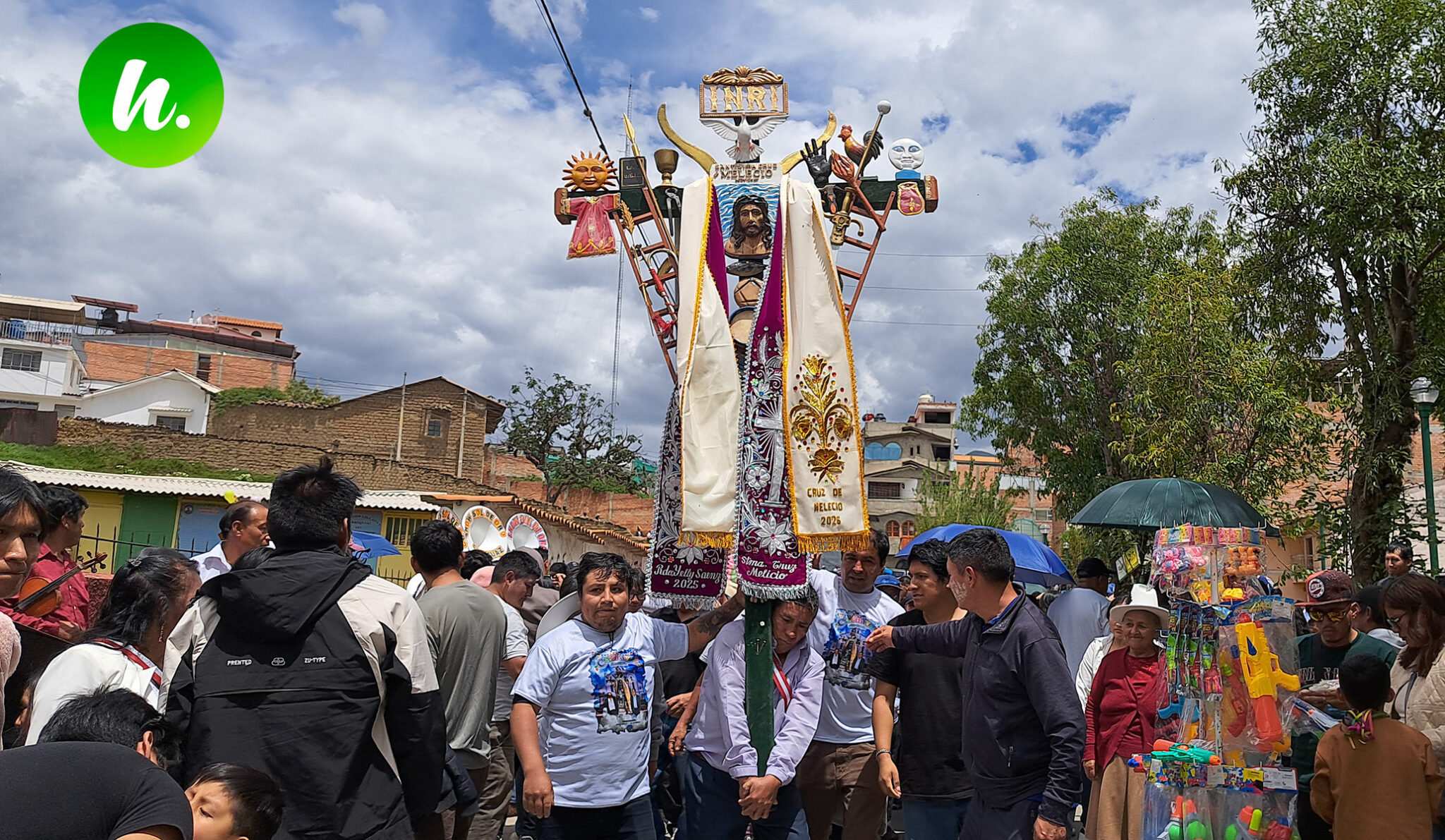 El calvario, la cruz más emblemática del encuentro de cruces