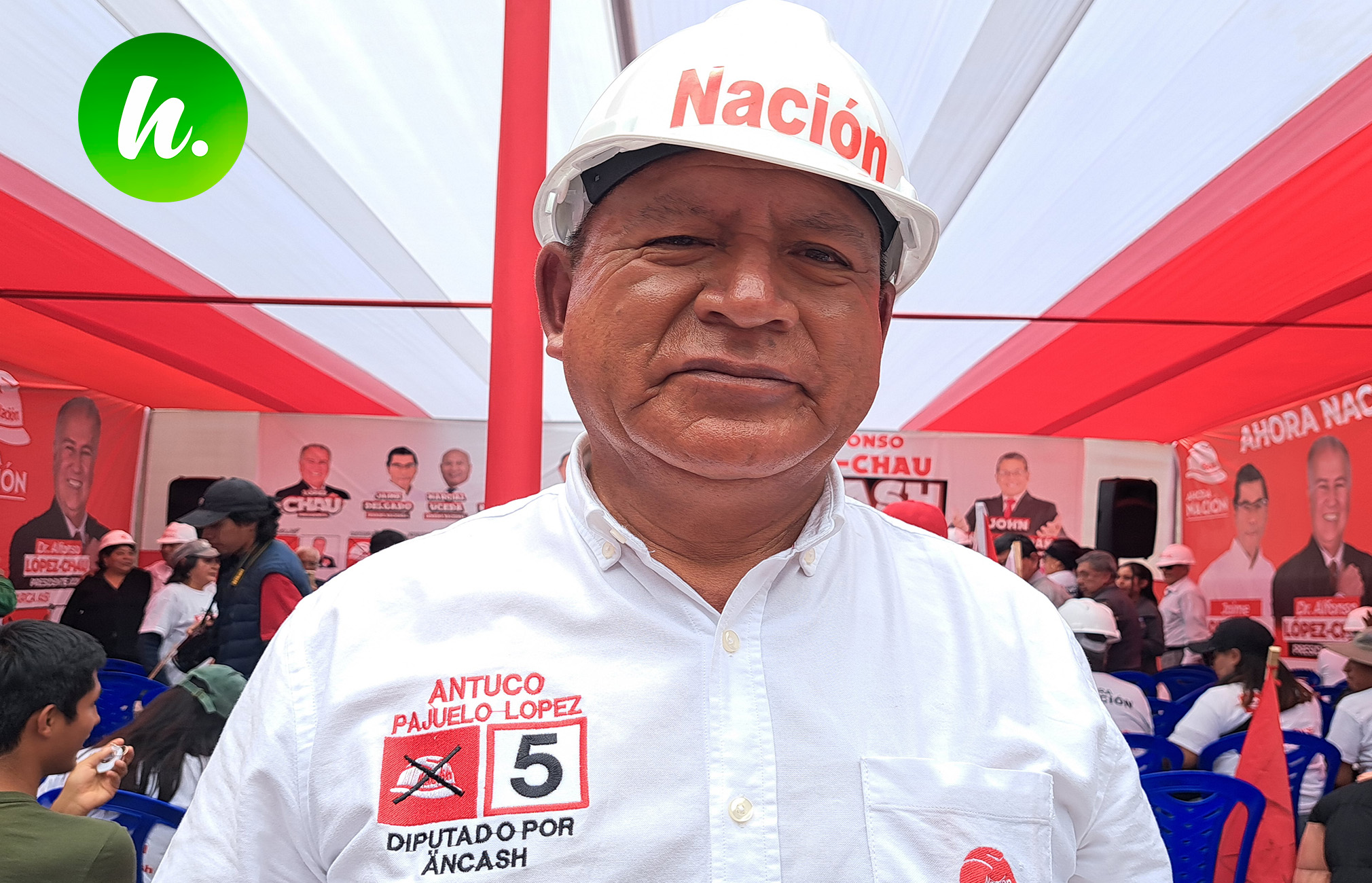 Candidato a diputado Antonio Pajuelo: Fiscalizaremos el presupuesto de ...