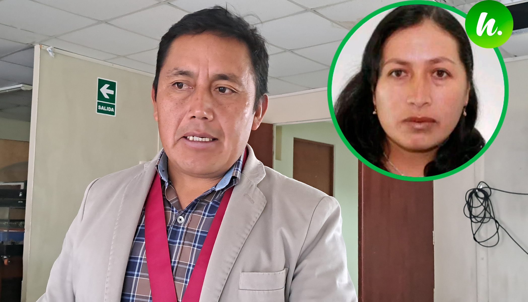 Yover Montoya niega influencias y defiende a su esposa
