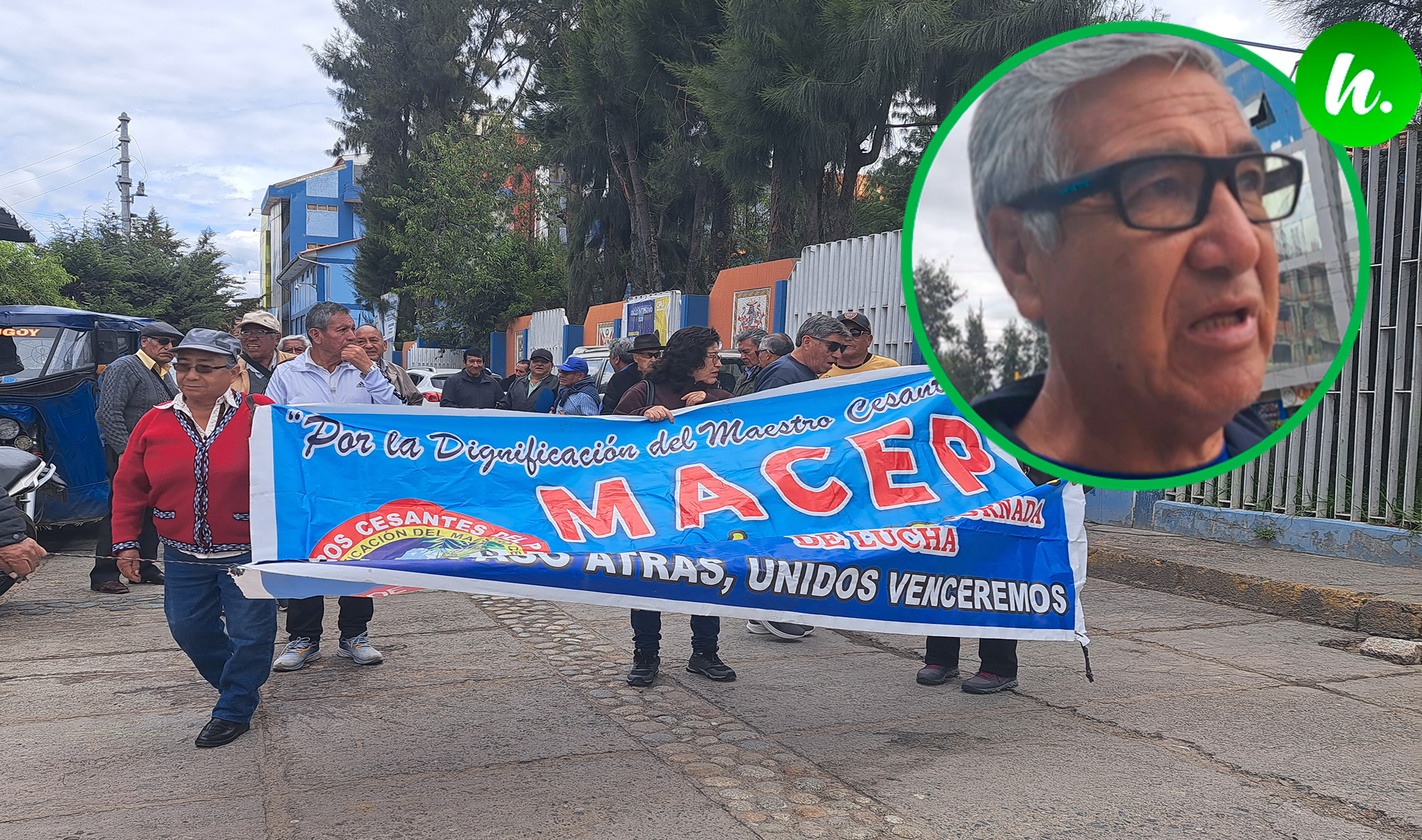 MACEP Ancash: Exigiendo al congreso aprobación de incremento de pensiones