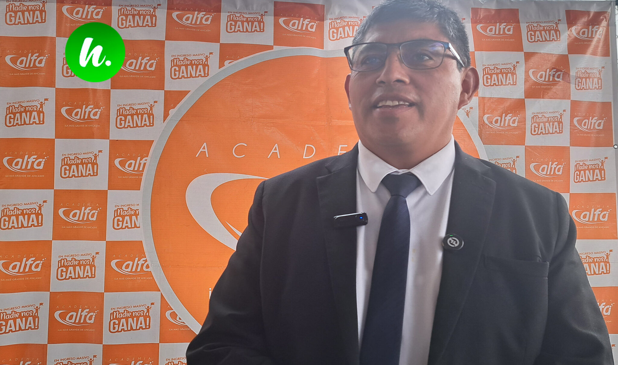 Frank Picón: Ingreso de 200 estudiantes de academia Alfa a la UNASAM